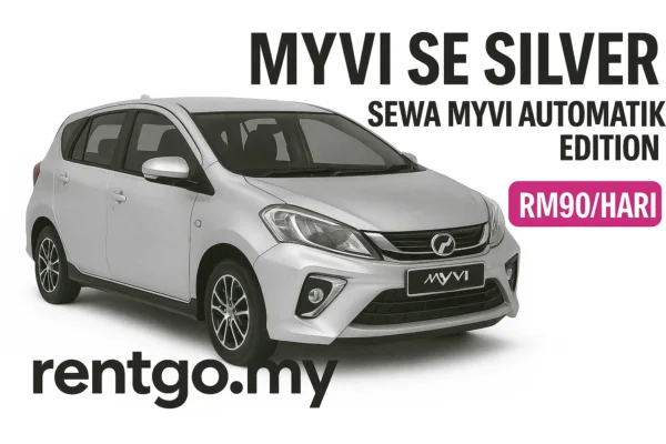 Myvi SE Silver – Sewa Myvi Special Edition RM90/Hari Kuching - Rentgo